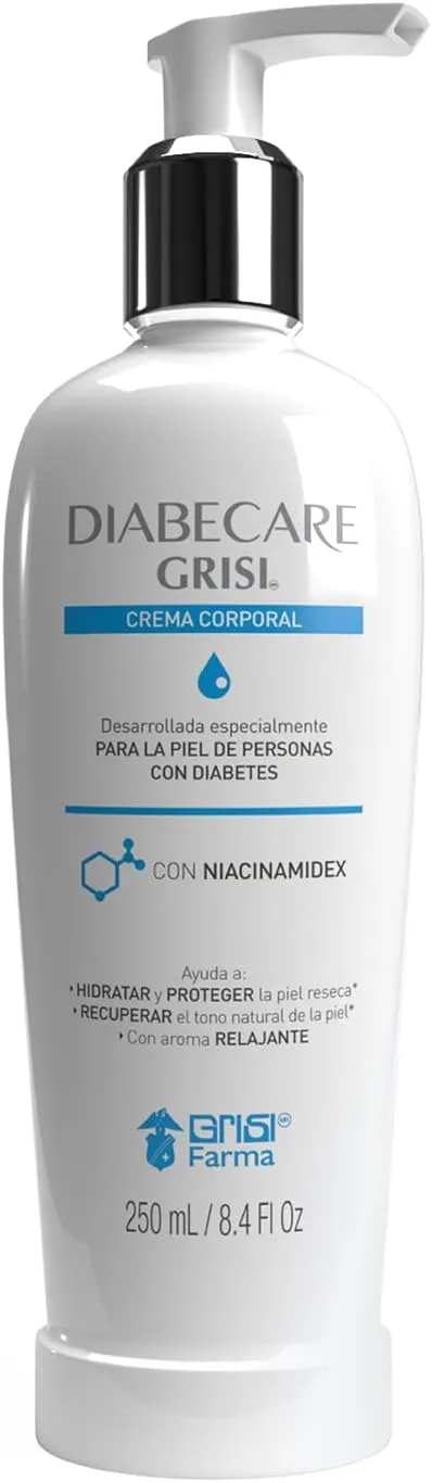 Crema Diabecare Grisi 250 ml | Hidratación y Cuidado para Piel ...
