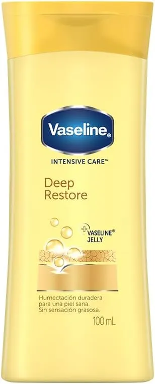 Vaseline Deep Restore Loción Corporal | Hidratación Profunda para Piel Seca – 100ml