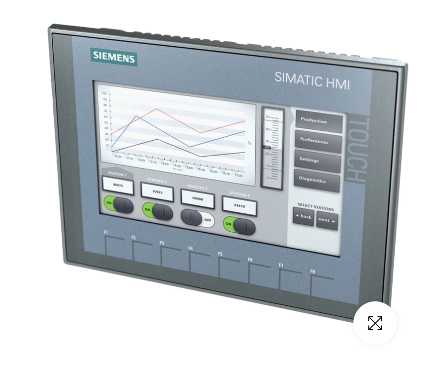Panel HMI Siemens KTP700 | Interfaz KTP700 Comfort Touch 7” TFT